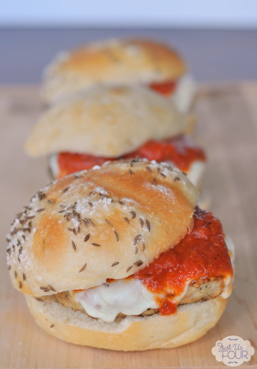 Chicken Parmesan Burger - My Suburban Kitchen