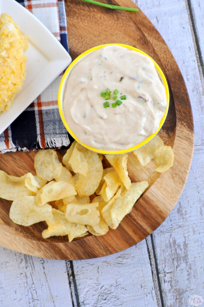Roasted Onion Sriracha Dip - My Suburban Kitchen