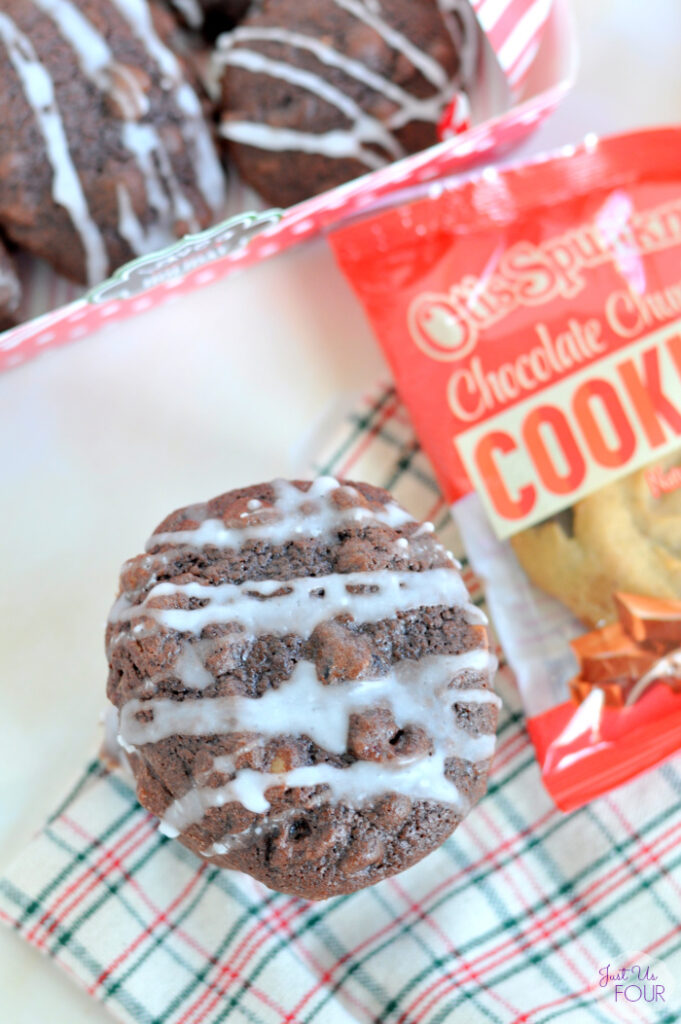 Double Chocolate Cherry Walnut Cookies - A Homemade Cookie Recipe