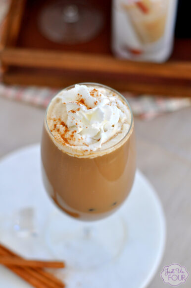 Horchata Iced Coffee Cocktail - My Suburban Kitchen