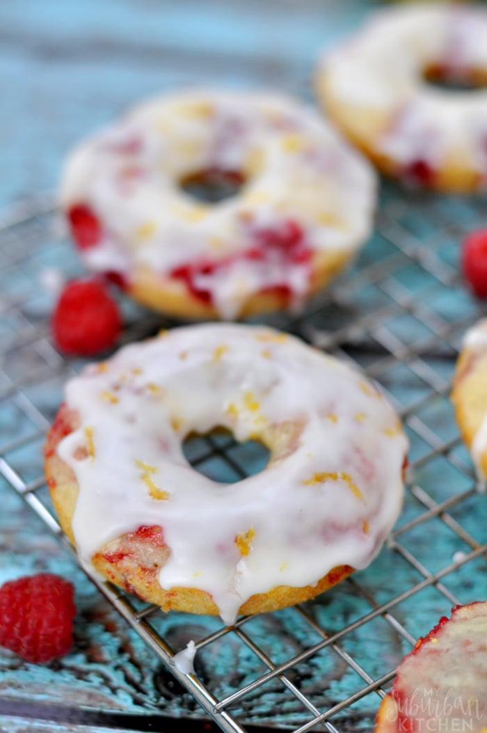 Lemon Raspberry Donuts - An Amazing Donut Recipe To Make At Home