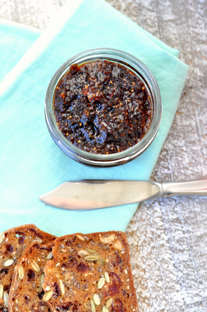 Easy Homemade Spiced Fig Jam - My Suburban Kitchen