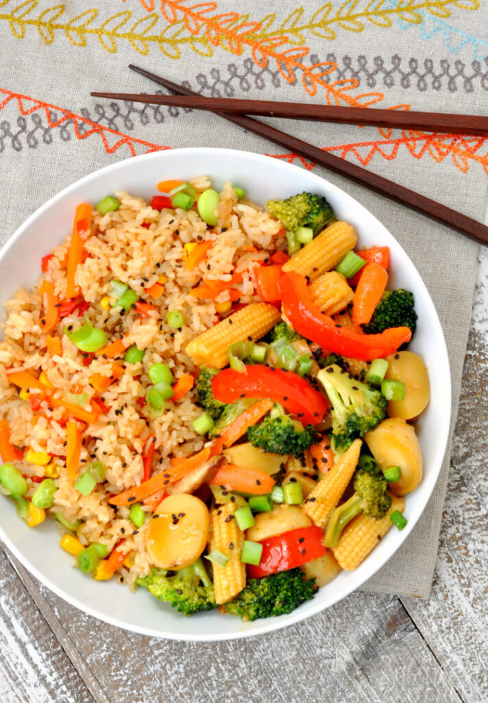 Asian Mixed Vegetables - My Suburban Kitchen