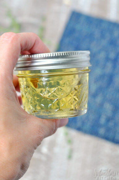 How to Make Thyme Simple Syrup - My Suburban Kitchen