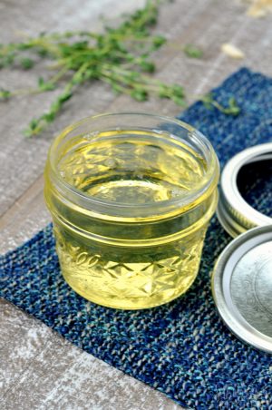 How to Make Thyme Simple Syrup - My Suburban Kitchen