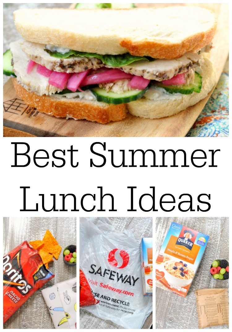 Summer Time Lunch Ideas Summer Time Lunch Ideas