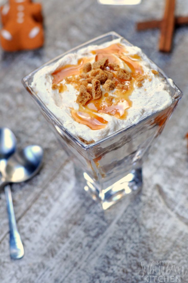 Gingerbread Cheesecake Trifle #ChristmasSweetsWeek - My Suburban Kitchen