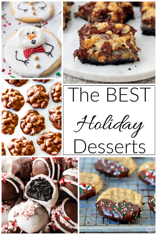 The Best Holiday Desserts - My Suburban Kitchen