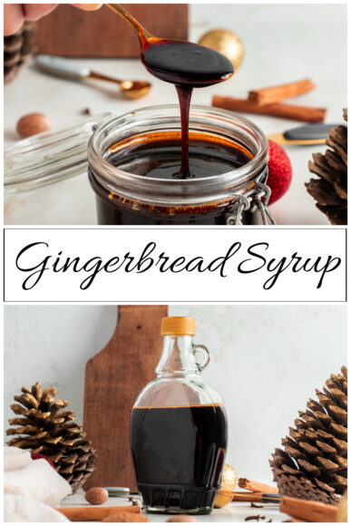 Homemade Gingerbread Syrup - My Suburban Kitchen
