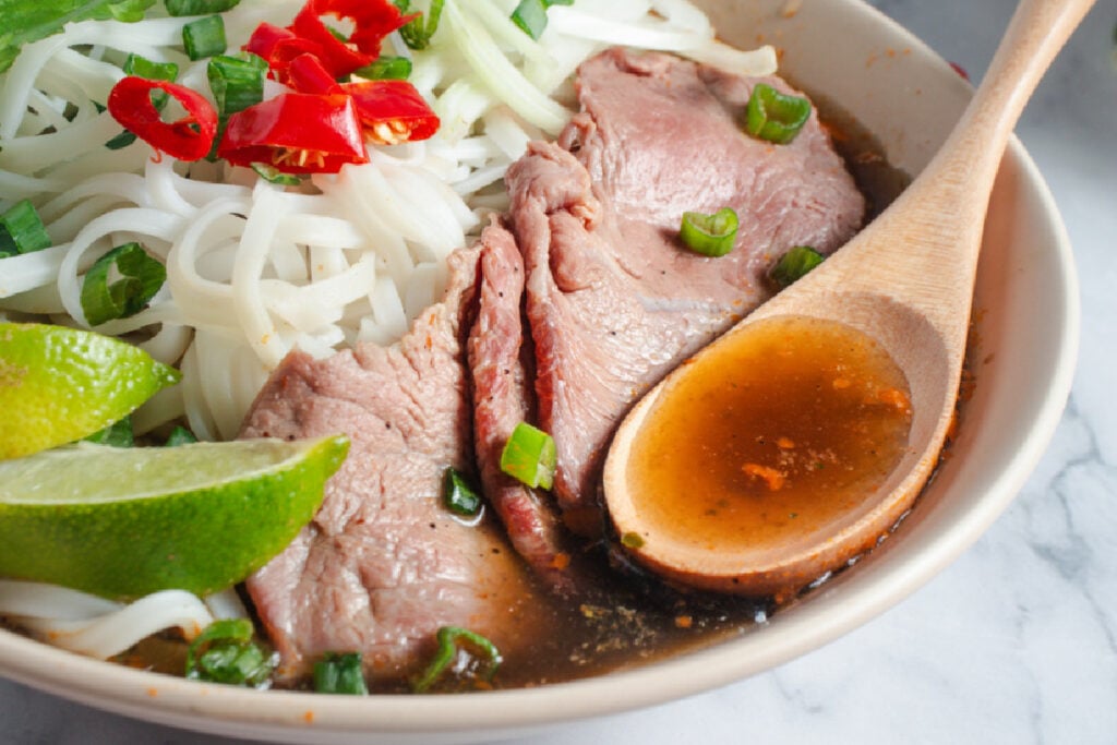 Quick Beef Pho Recipe - My Suburban Kitchen