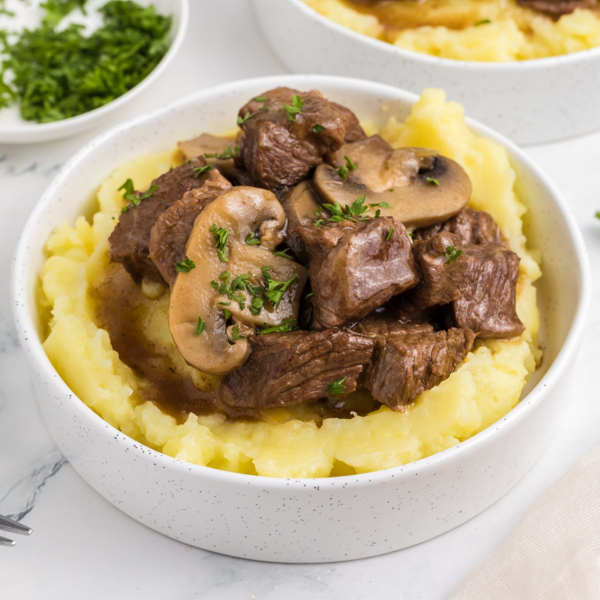 Crockpot Beef Tips and Gravy - My Suburban Kitchen