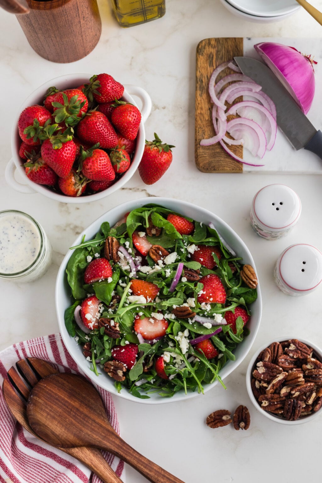 Strawberry Spinach Salad - My Suburban Kitchen